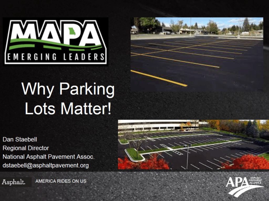 Why Parking Lots Matter On-Demand Webinar – Missouri Asphalt Pavement ...